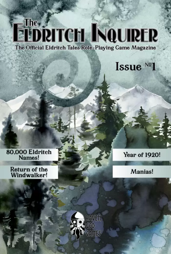 The Eldritch Inquirer #1 - Raven God Games | Eldritch Tales | DriveThruRPG