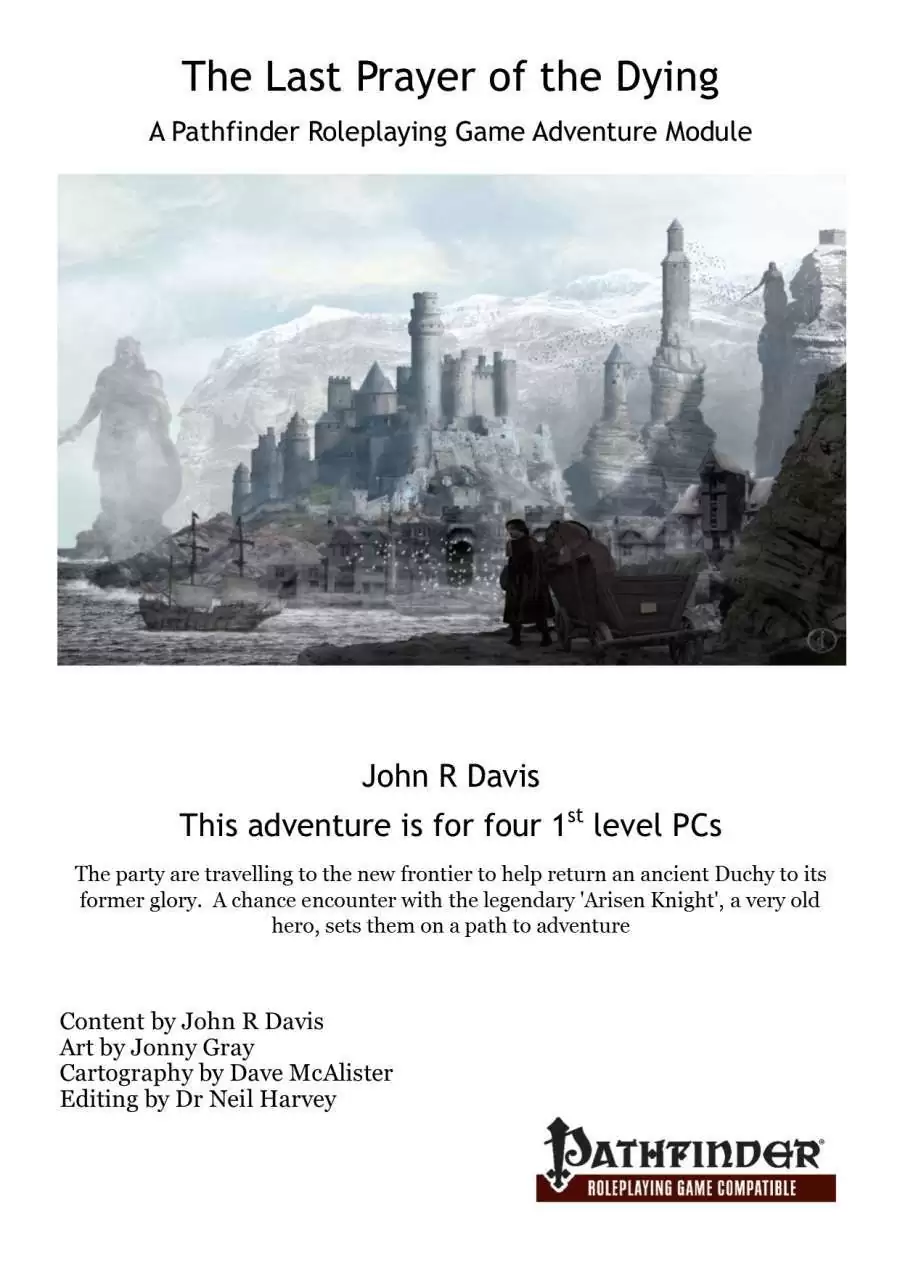 The Last prayer of the Dying (Pathfinder version) - John R Davis ...