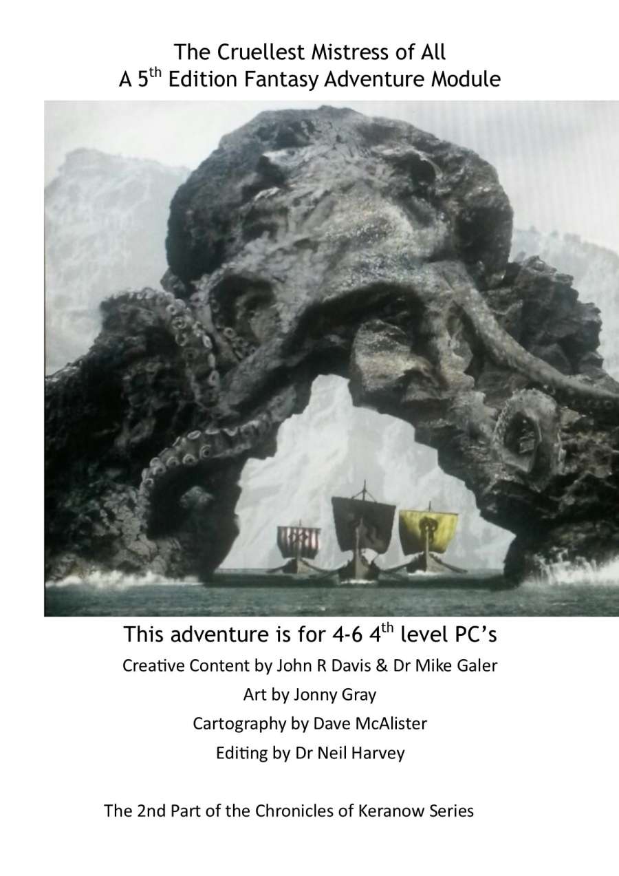 The Cruellest Mistress of All (5e version) - John R Davis | DriveThruRPG