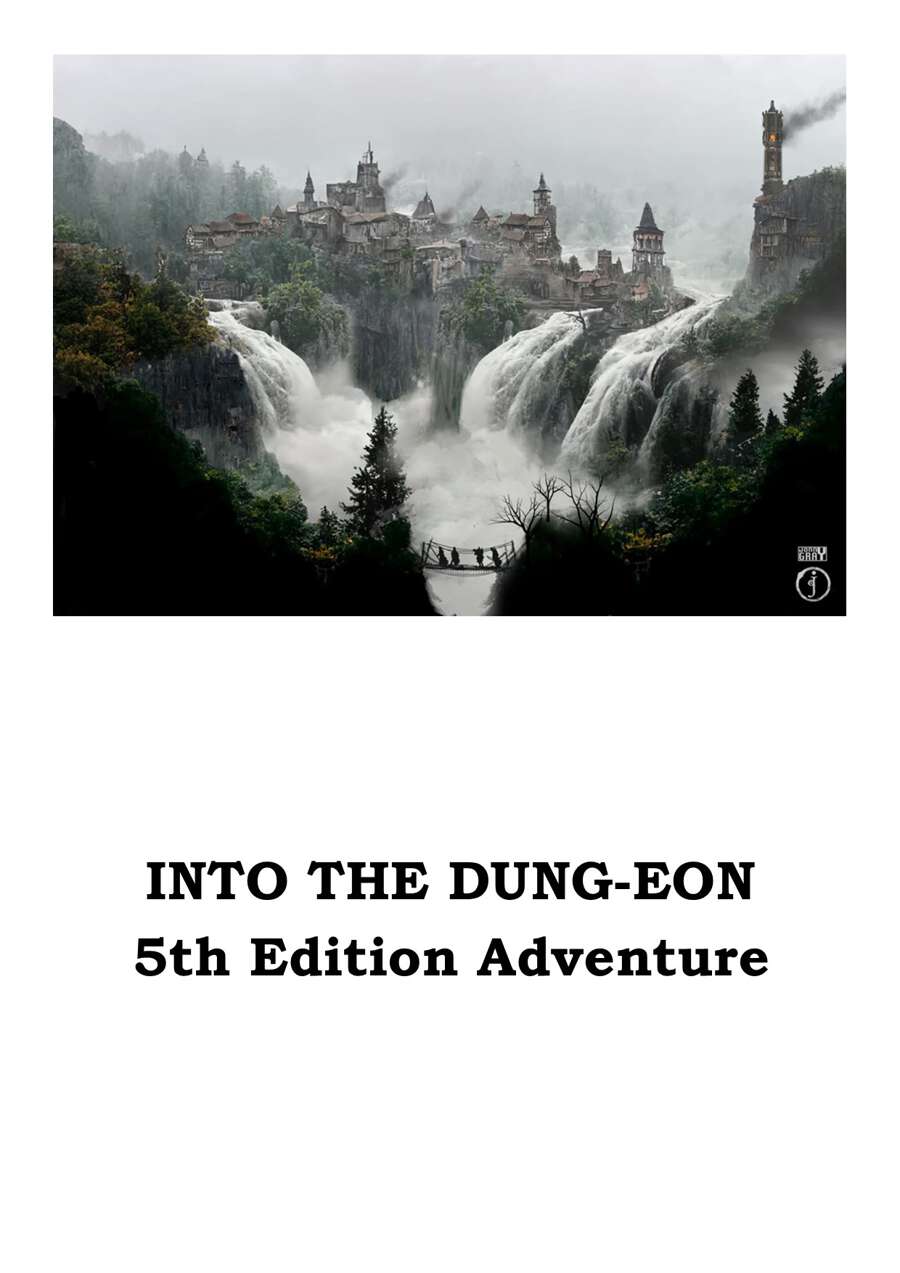 Into The Dung-Eon - John R Davis | DriveThruRPG