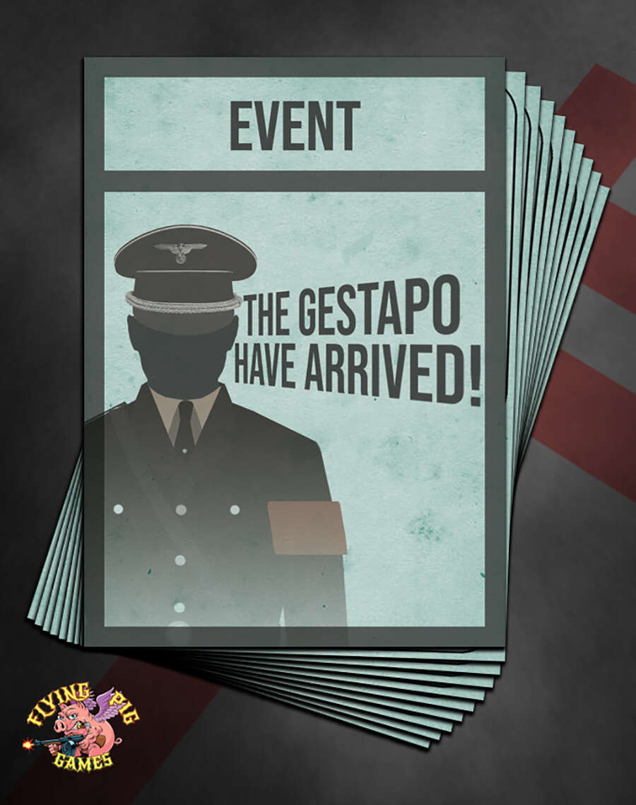 La Résistance: Gestapo Event Deck - Flying Pig Games | DriveThruRPG
