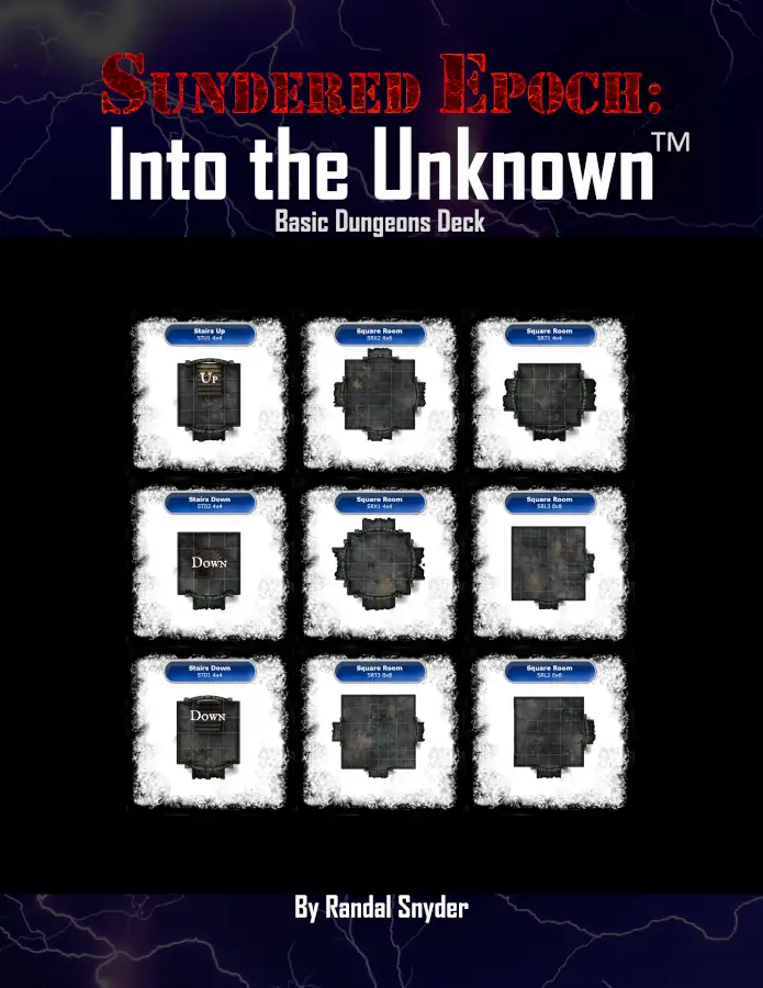Into the Unknown: Basic Dungeons Deck - Sundered Epoch: Generations ...
