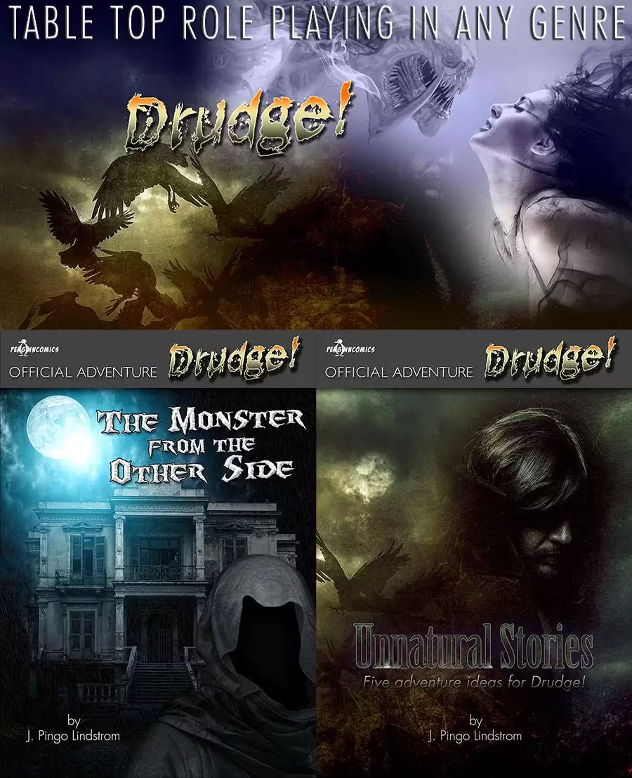 Drudge! Rule Book + Monster + Unnatural adventures [BUNDLE ...