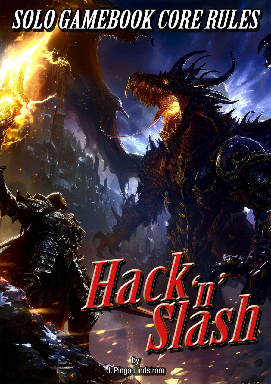 Hack'n'Slash - Rogue-like Fantasy Gamebook Core Rule System - PenguinComics | Random Solo ...