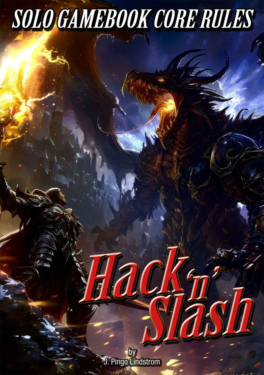 Hack'n'Slash - Rogue-like Fantasy Gamebook Core Rule System - PenguinComics | Random Solo ...