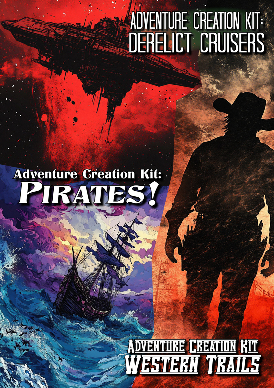 Adventure Creation Kits 2 - Pirates, Sci-Fi, Western [BUNDLE ...
