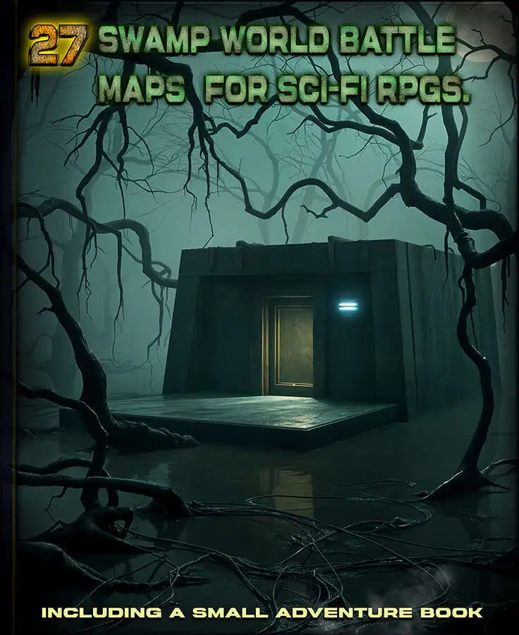 The Swamp World for Star-Wars D20 adventures maps and tokens - Map ...