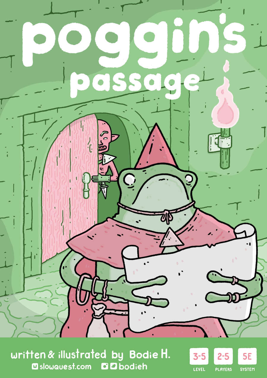Poggin's Passage - Slowquest | DriveThruRPG