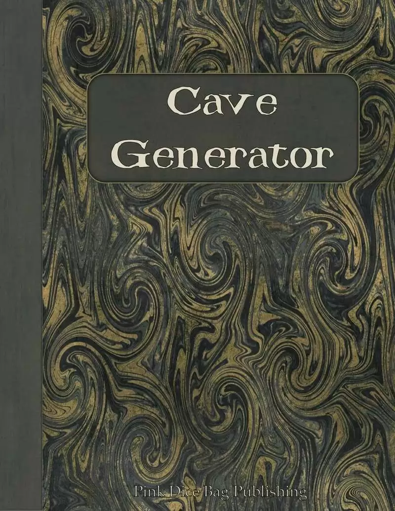 Cave Generator - Pink Dice Bag Publishing | Generators | DriveThruRPG