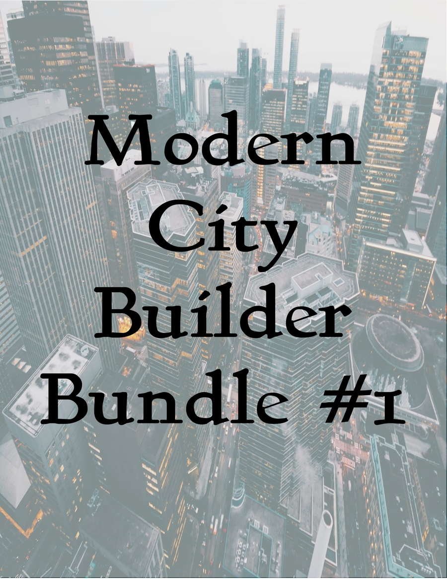 Modern City Builder Bundle #1 [BUNDLE] - Pink Dice Bag Publishing ...