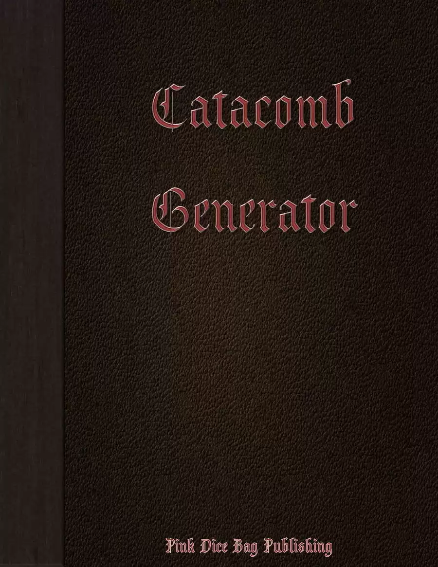 Catacomb Generator - Pink Dice Bag Publishing | Generators | DriveThruRPG