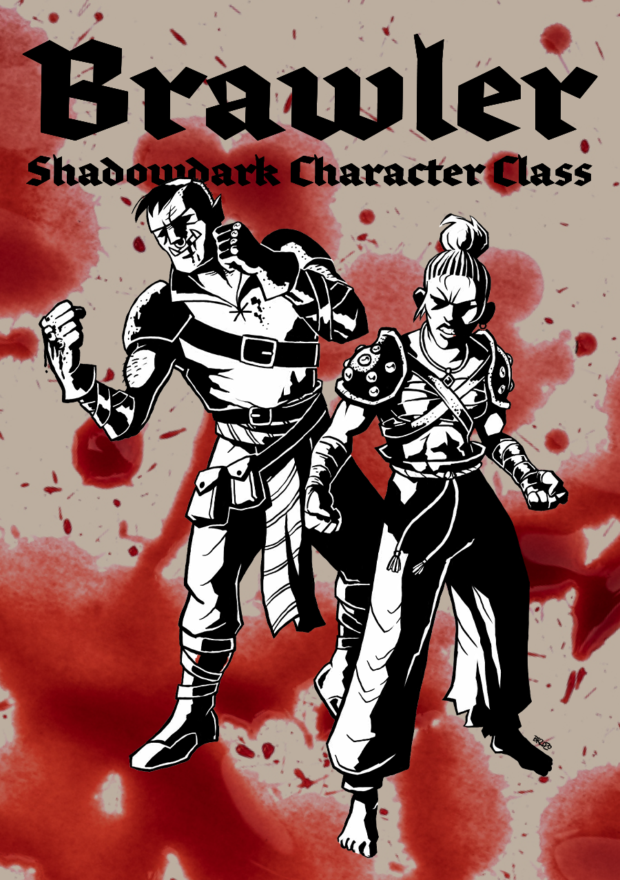 Brawler - Shadowdark Character Class - Fajerbol | DriveThruRPG