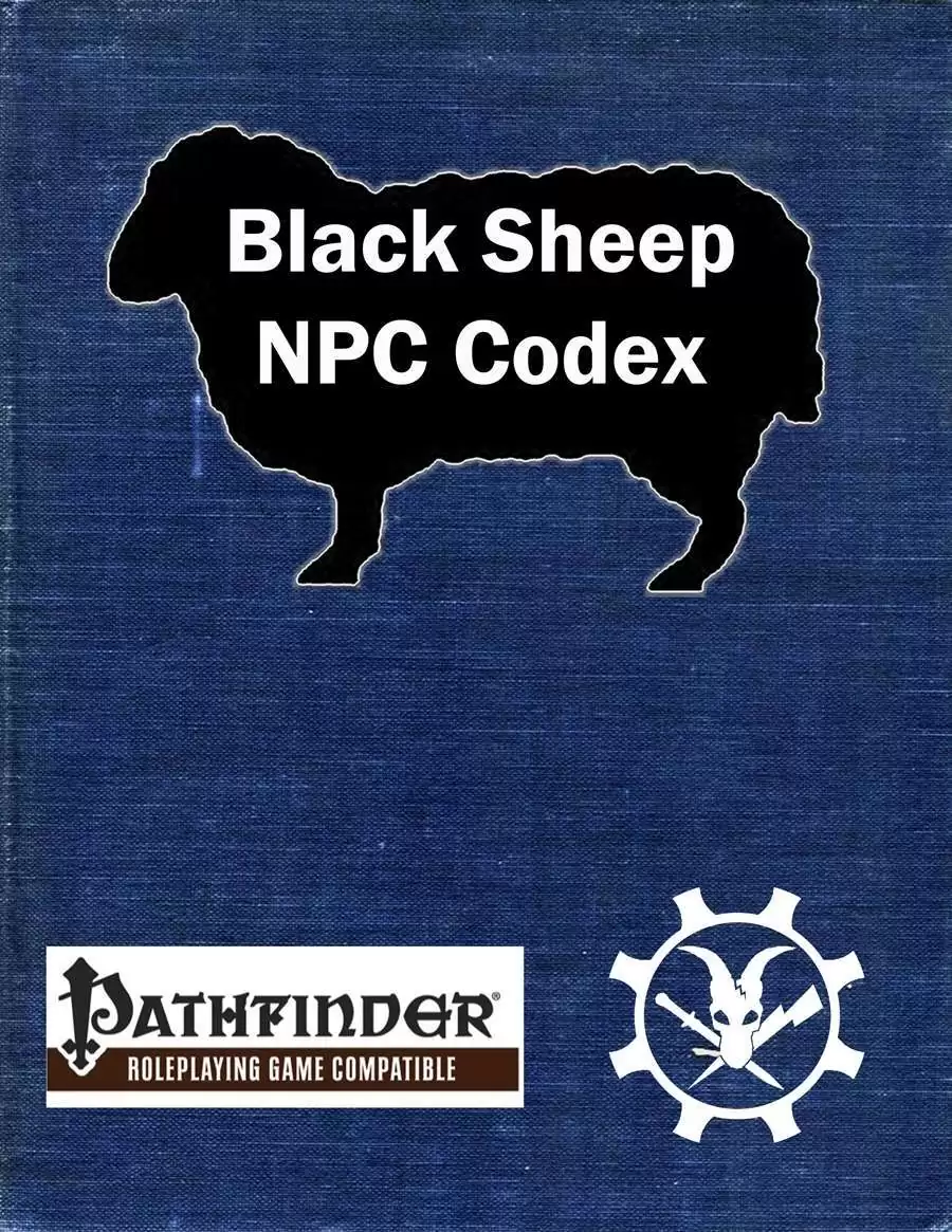 Black Sheep NPC Codex Vol. 1 - Epic Level NPC, LLC | Pathfinder RPG ...