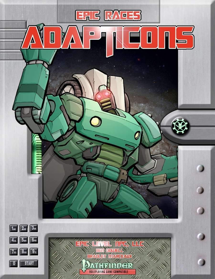 Epic Races: Adapticons - Epic Level NPC, LLC | Pathfinder RPG ...