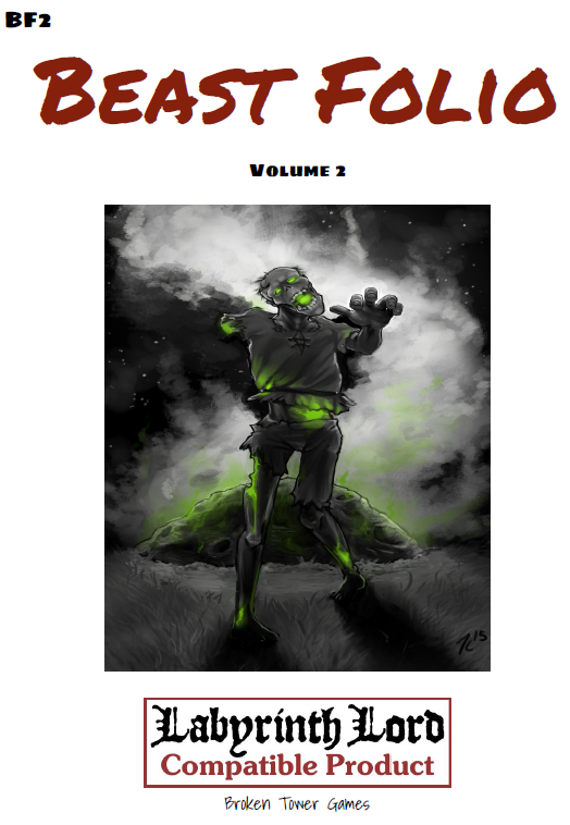 Beast Folio Volume 2 - Broken Tower Games | DriveThruRPG