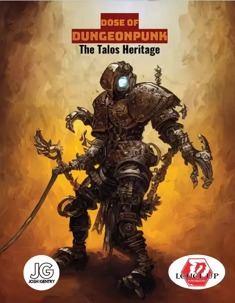 Dose of Dungeonpunk - The Talos Heritage (A5E) - Josh Gentry | DriveThruRPG