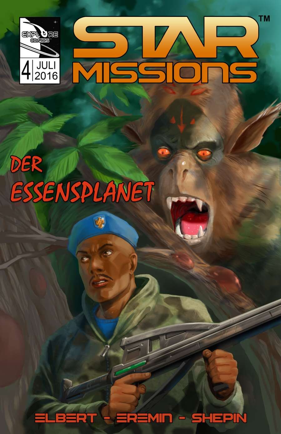 STAR MISSIONS - #4 The Food Planet (GERMAN) - Explore Comic Books | DriveThruRPG