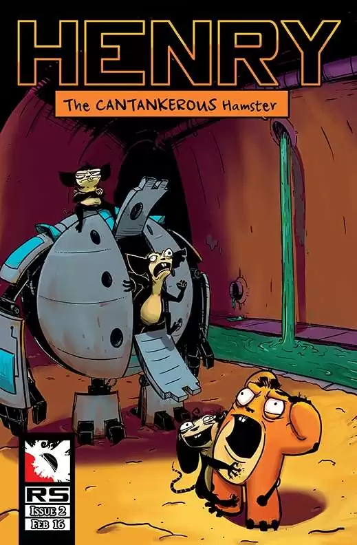 Henry: The Cantankerous Hamster #2 - Rising Sun Comics | DriveThruRPG