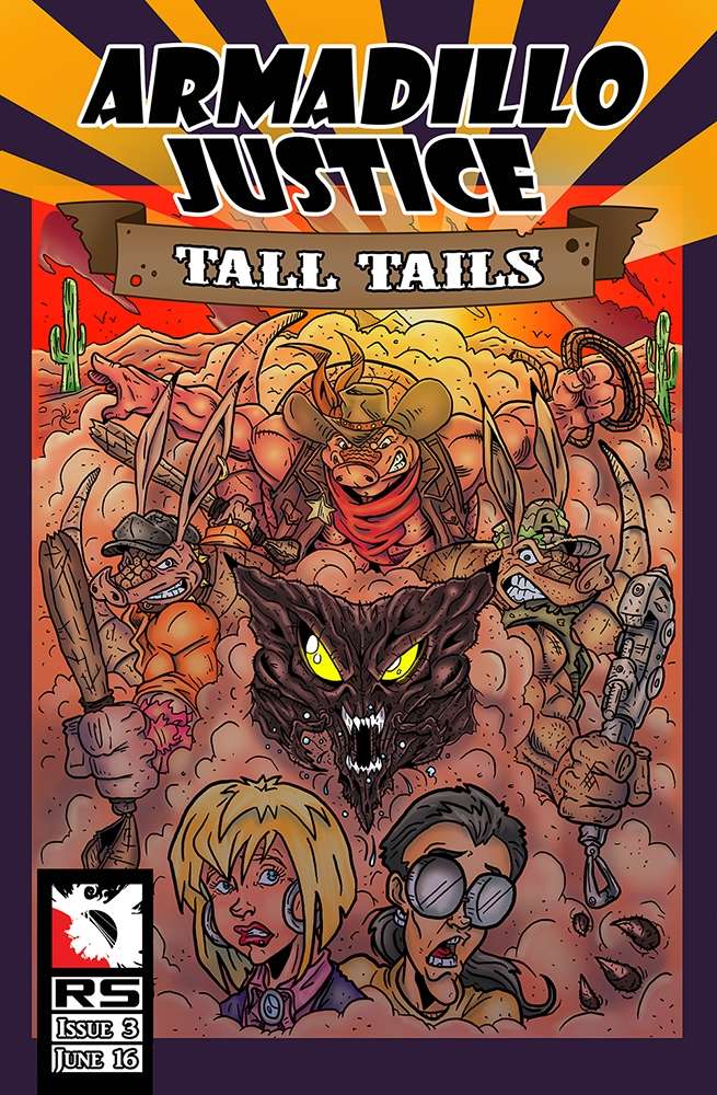 Armadillo Justice:Tall Tails #3 - Rising Sun Comics | DriveThruRPG