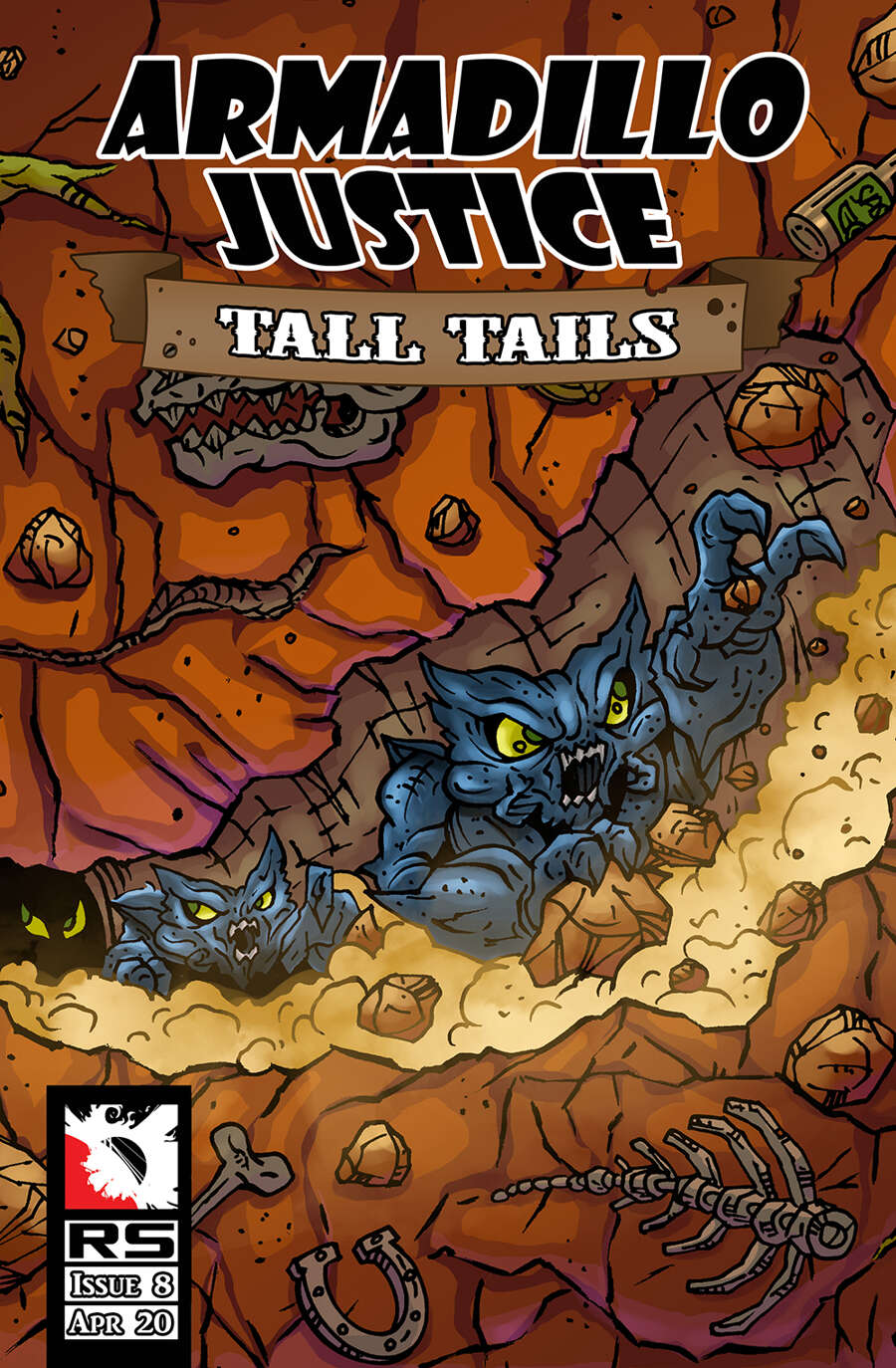 Armadillo Justice:Tall Tails #8 - Rising Sun Comics | DriveThruRPG