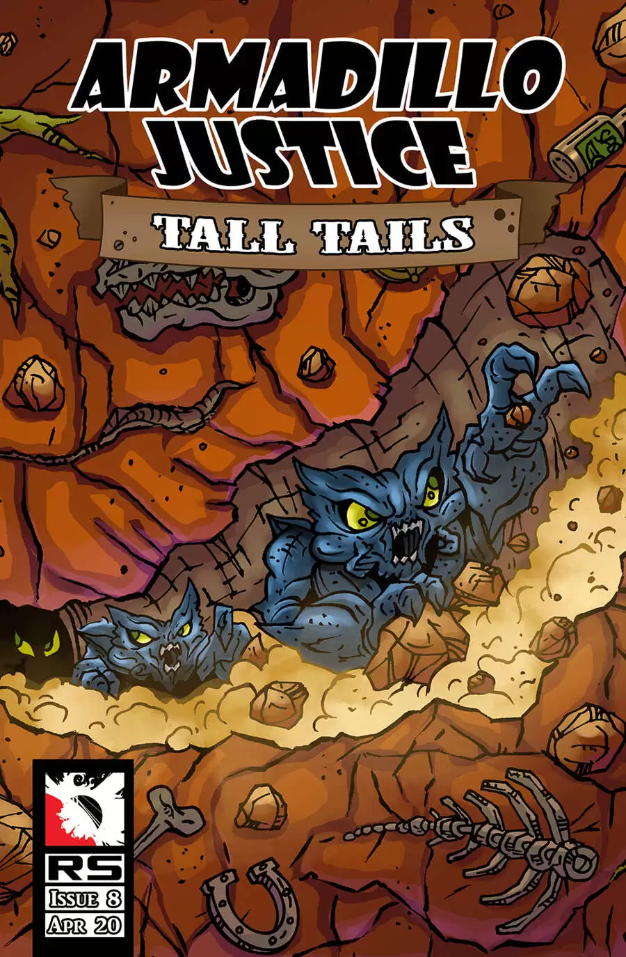 Armadillo Justice:Tall Tails #8 - Rising Sun Comics | DriveThruRPG