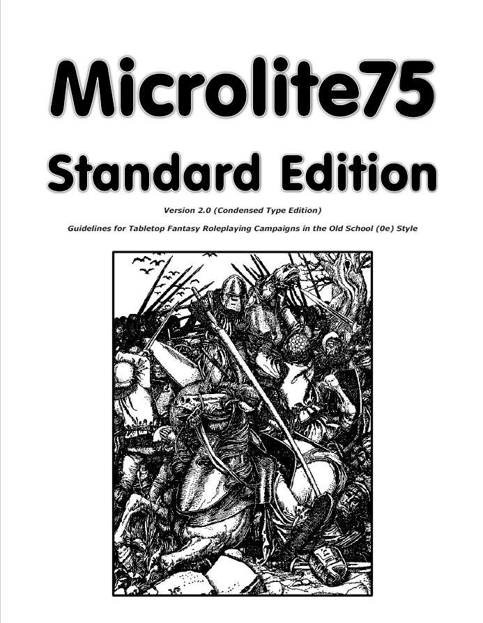 Microlite75 Standard - RetroRoleplaying | DriveThruRPG
