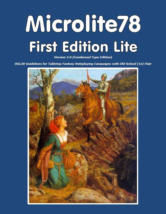Microlite78 First Edition Lite (Second Edition) - RetroRoleplaying ...