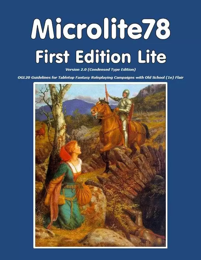 Microlite78 First Edition Lite (Second Edition) - RetroRoleplaying ...