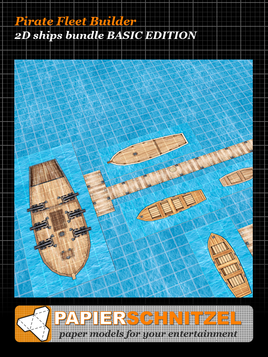 Pfb 2d Basic - Papierschnitzel | SHIPS | SHIPS | DriveThruRPG