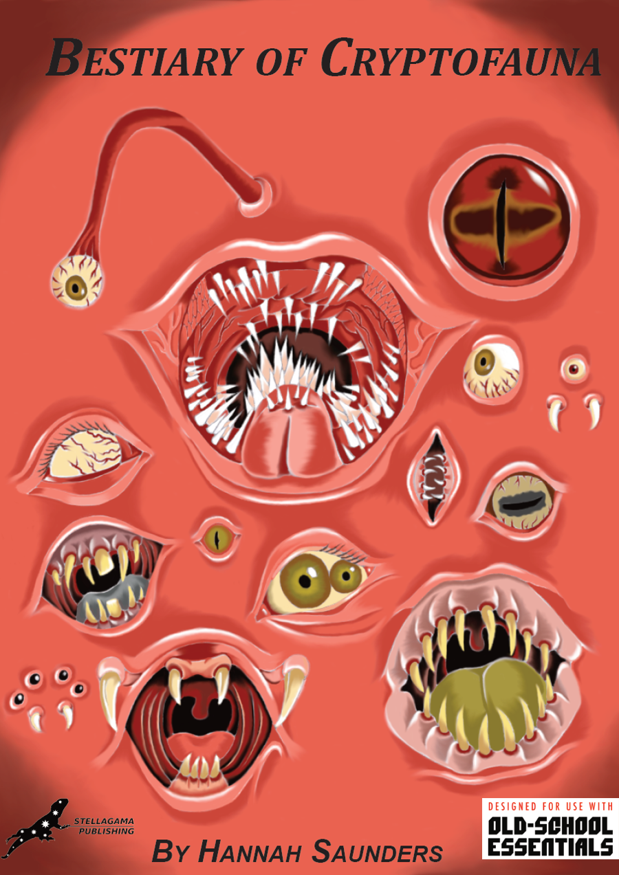 The Bestiary of Cryptofauna - Stellagama Publishing | DriveThruRPG