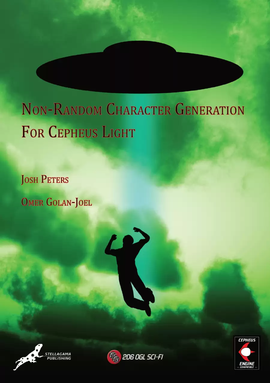 Non-Random Character Generation for Cepheus Light - Stellagama Publishing | DriveThruRPG