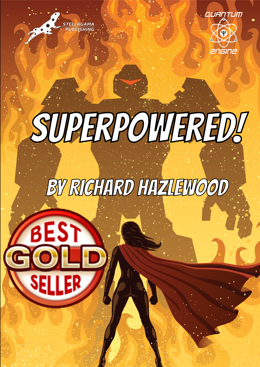 Superpowered! - Stellagama Publishing | Quantum Engine | DriveThruRPG
