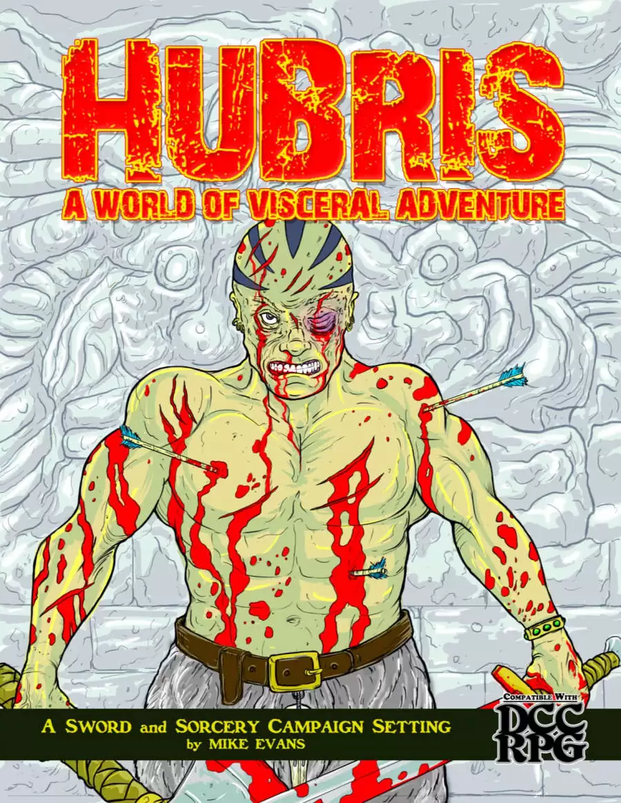 Hubris: A World of Visceral Adventure- Limited Edition Cover - DIY RPG ...