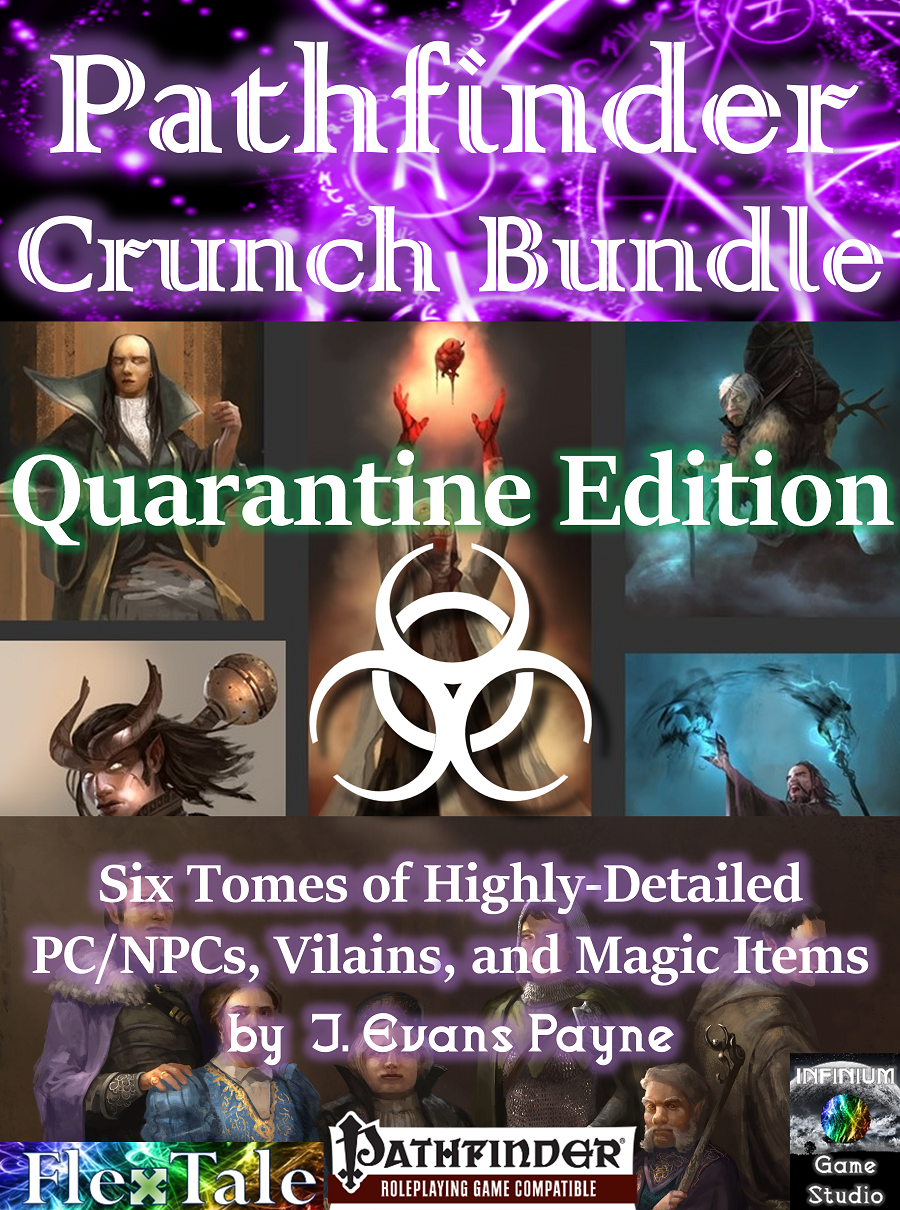 Pathfinder Crunch Bundle: Quarantine Edition - Infinium Game Studios ...