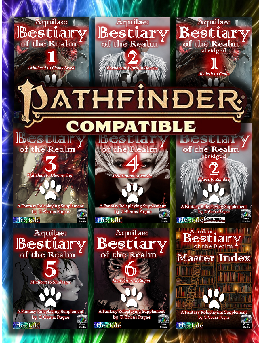 Aquilae: Bestiary of the Realm Pathfinder Second Editon [BUNDLE ...