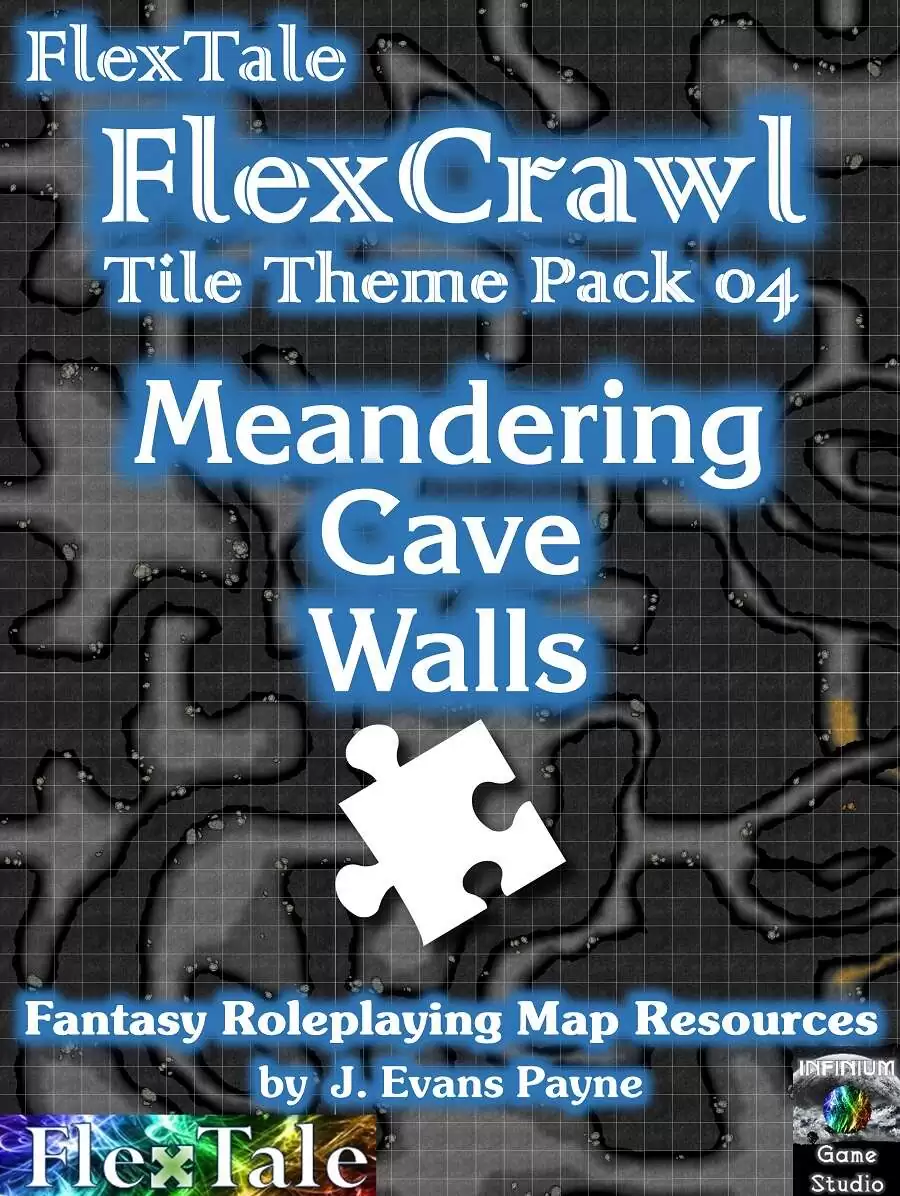 FlexTale FlexCrawl Tile Theme Pack DNG-04: Meandering Cave Walls - Infinium Game Studios ...