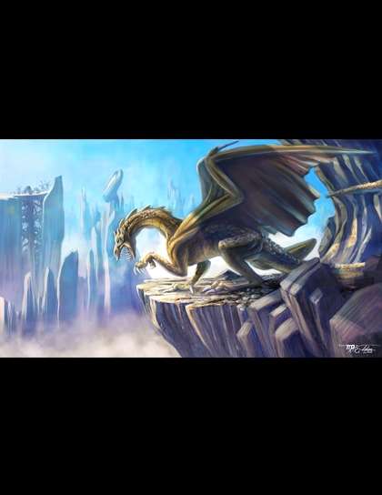 Cave Dragon Artstock - Strange Moon Publications | DriveThruRPG