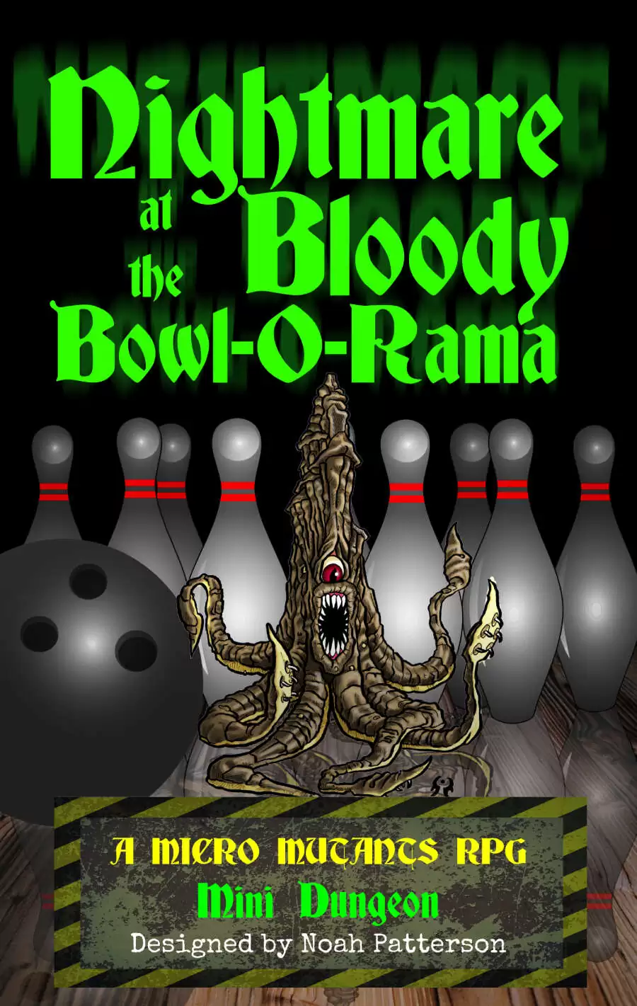 Nightmare at the Bloody Bowl-O-Rama - Micro RPG | DriveThruRPG