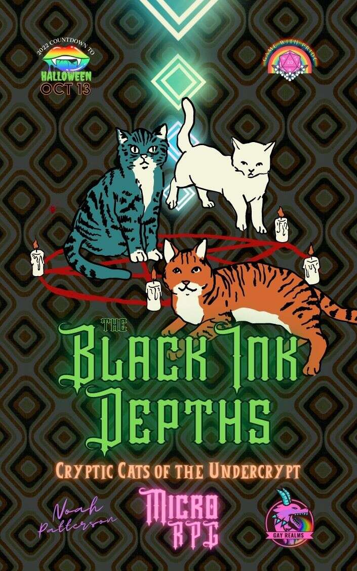 Cryptic Cats of the Undercrypt (Black Ink Depths 13) - Micro RPG ...
