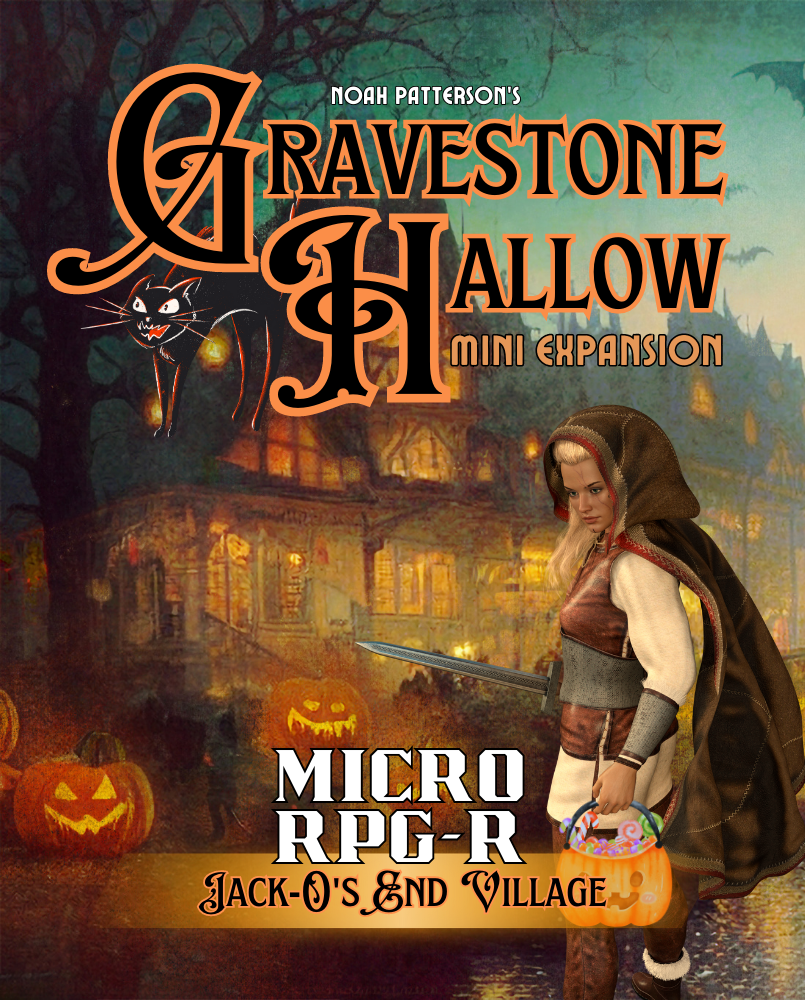 Gravestone Hallow: Jack-O's End Village - Micro RPG | DriveThruRPG