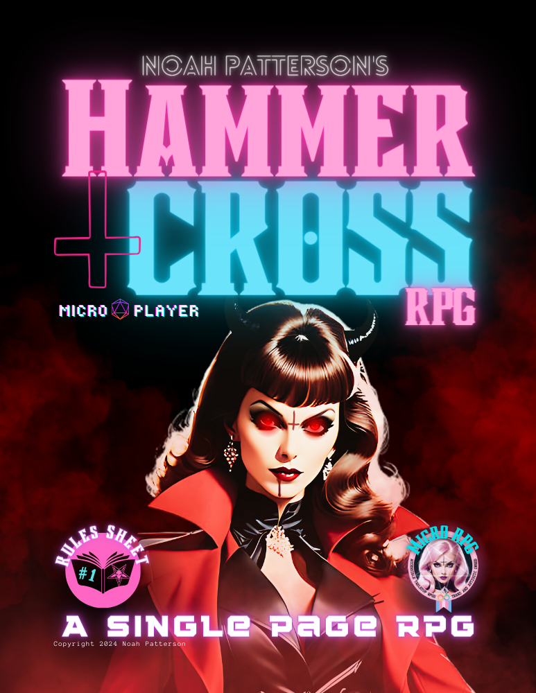 Hammer + Cross: A Single Page RPG (Micro Player System) - Micro RPG ...