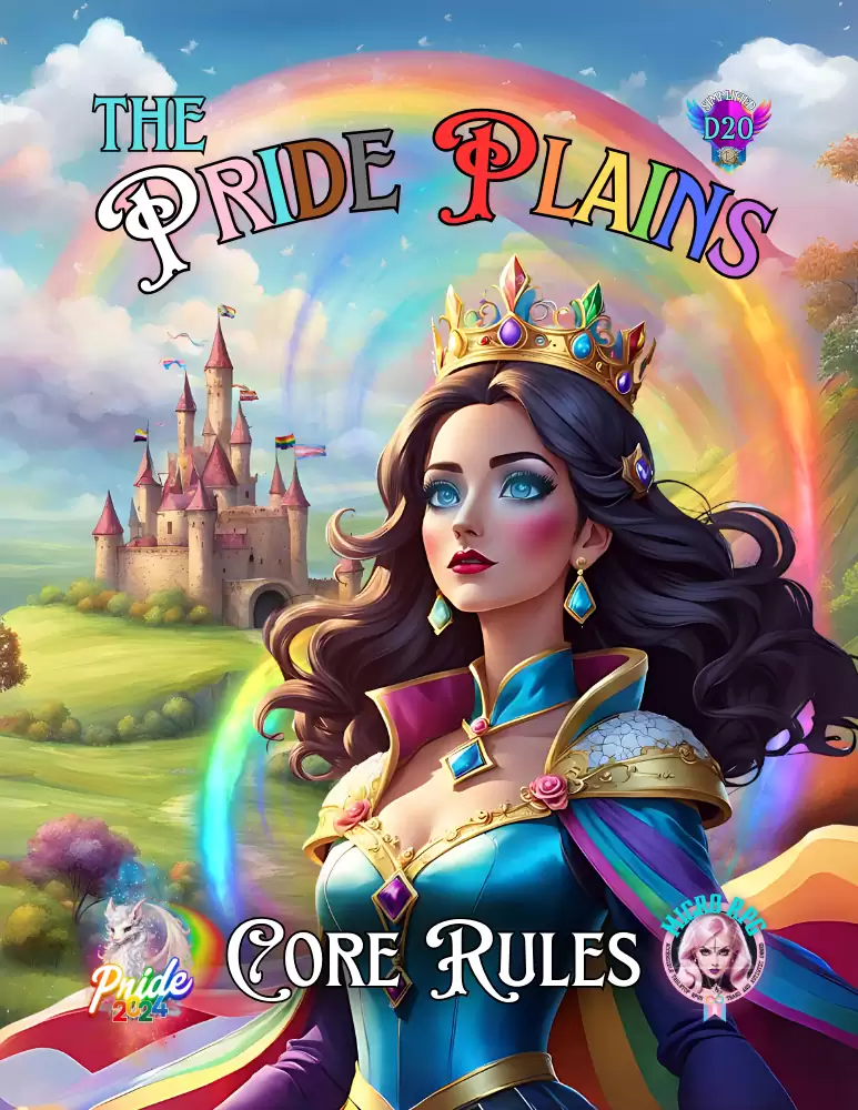 The Pride Plains (Core Rules & Adventure) - Micro RPG | DriveThruRPG