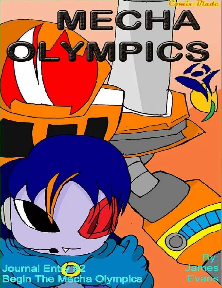 Mecha Olympics - Journal Entry: 2 - Comix-Blade | DriveThruRPG