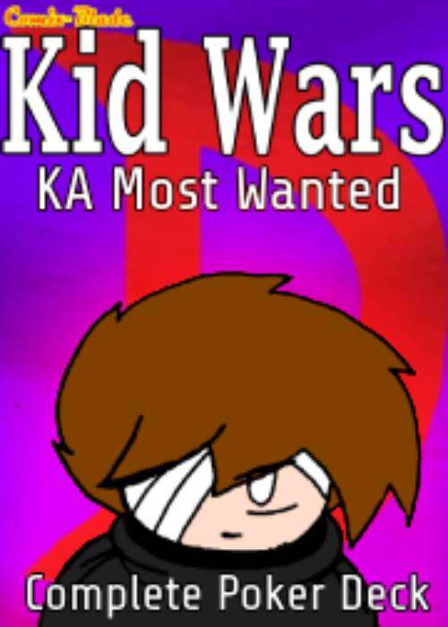 Kid Wars - Kid Army's Most Wanted - Poker - Comix-Blade | DriveThruRPG