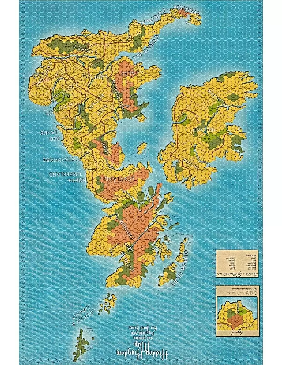 Hidden Kingdom Map - Fun Quest Games | DriveThruRPG