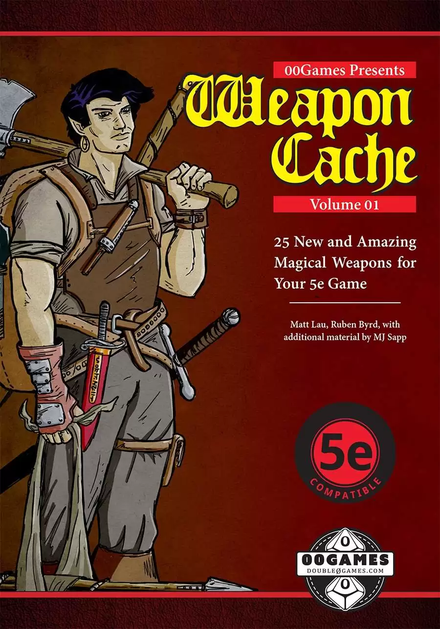 Weapon Cache Vol. 01 (5E) - Double0Games | DriveThruRPG