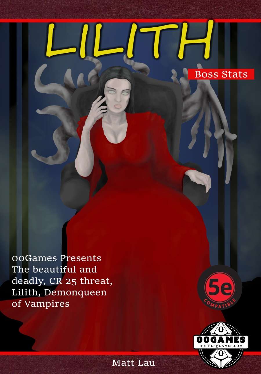 Lilith, Demonqueen of Vampires Boss Stats (5E) - Double0Games ...