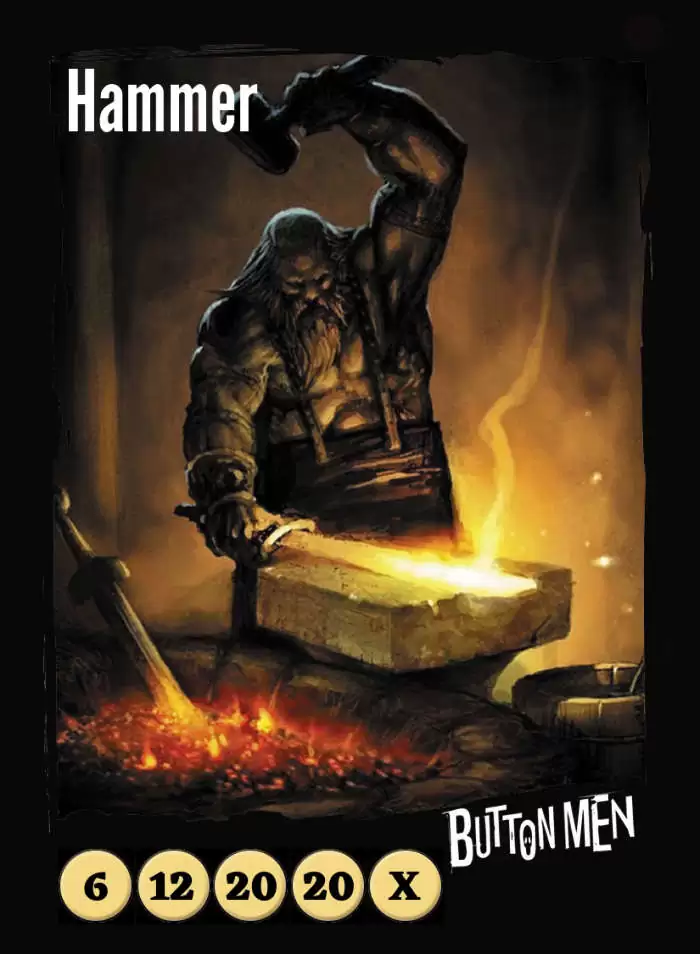 Hammer - Custom Card - Greater Than Games, LLC | DriveThruRPG