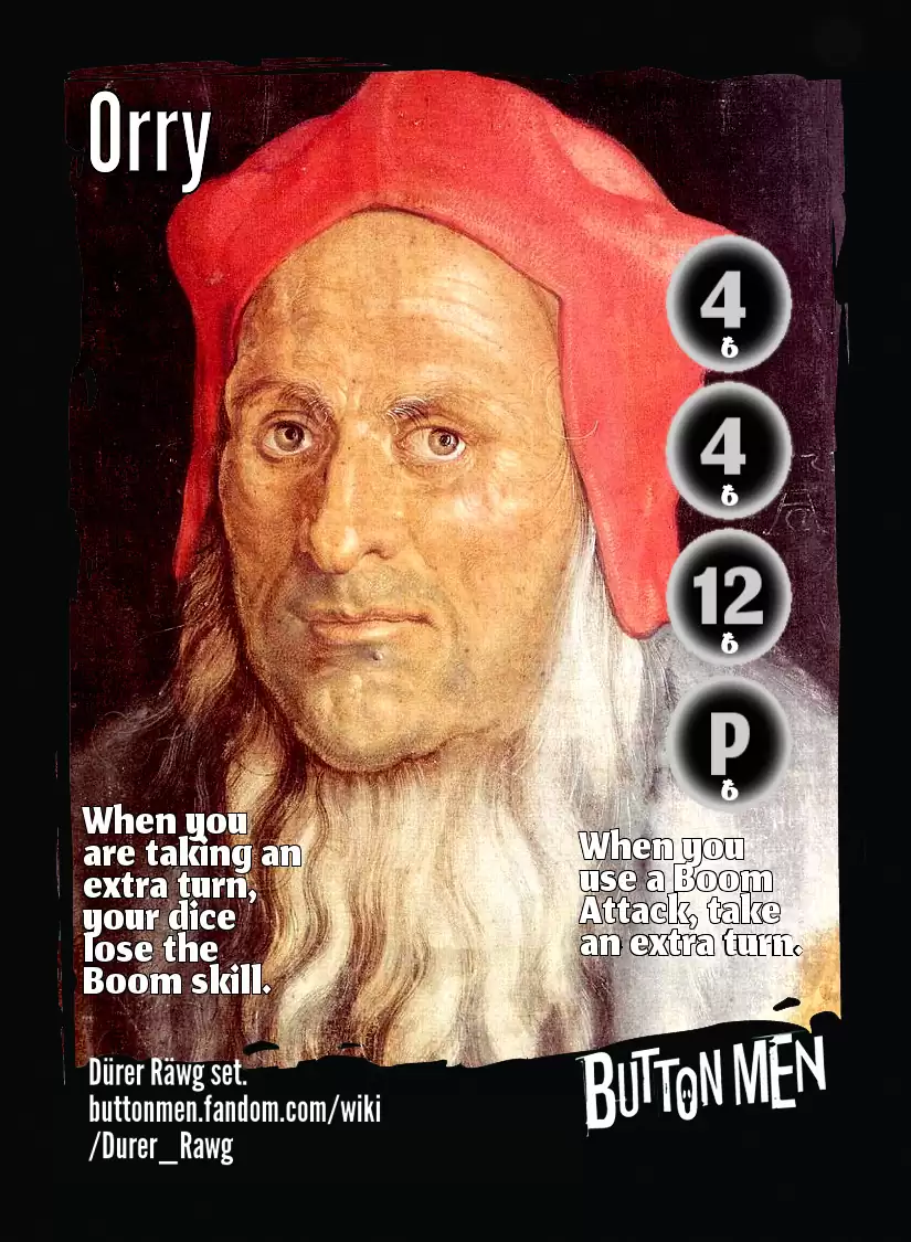 Orry - Custom Card - Greater Than Games, LLC | Cheapass Games | Button Men Community Cards ...