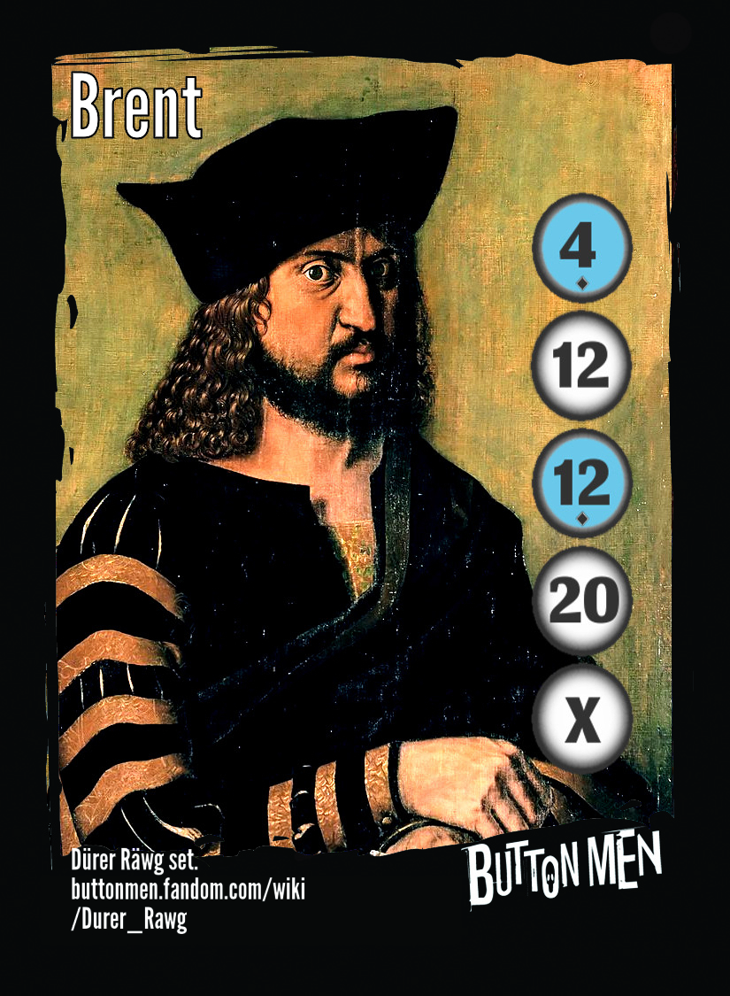 Brent - Custom Card - Greater Than Games, LLC | Cheapass Games | Button ...